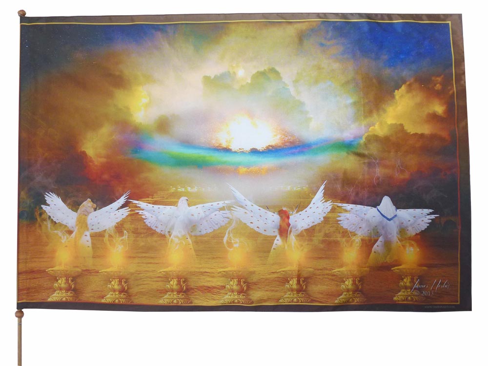 Holy Fire Flag | Banners For The Shepherd